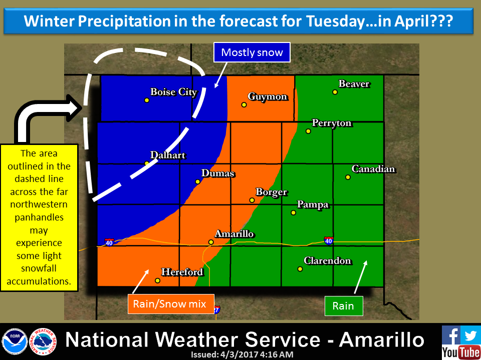 Energy Workers in the Panhandle—-Snow is in Tuesday’s Forecast ...