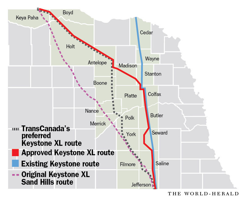 Federal report says new Keystone XL route through Nebraska would not ...