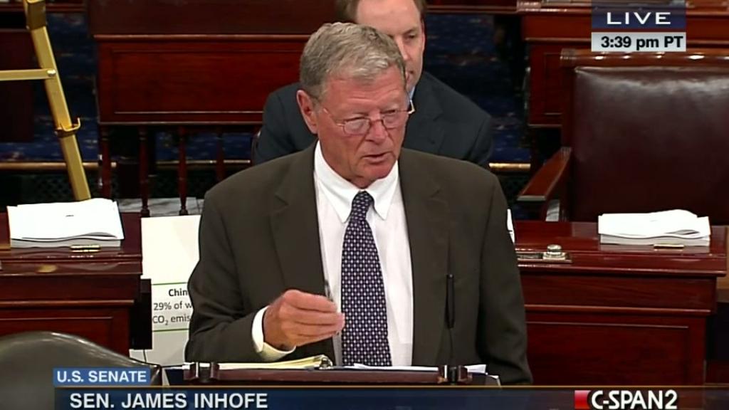 Despite their political and environmental differences, Inhofe and ...