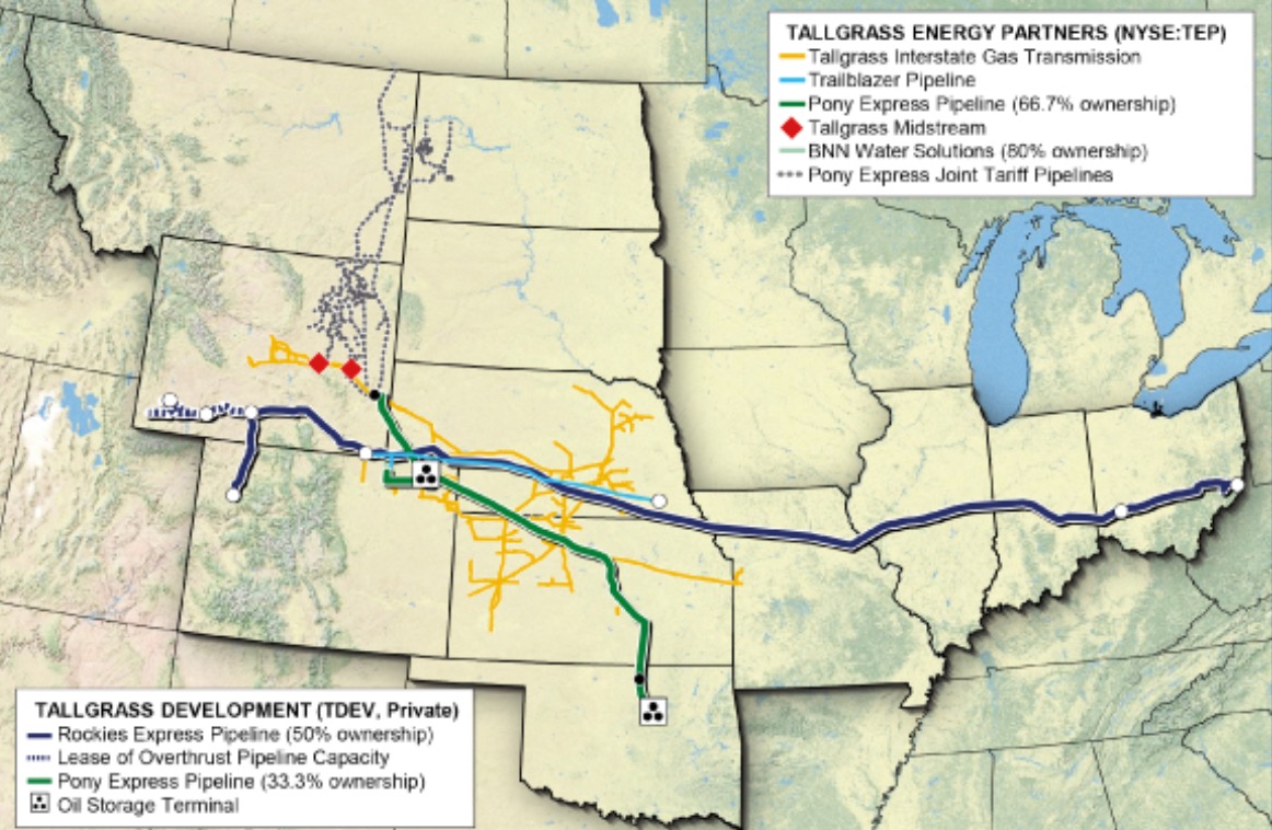 Tallgrass Energy declares open season on shipment of oil to Cushing ...