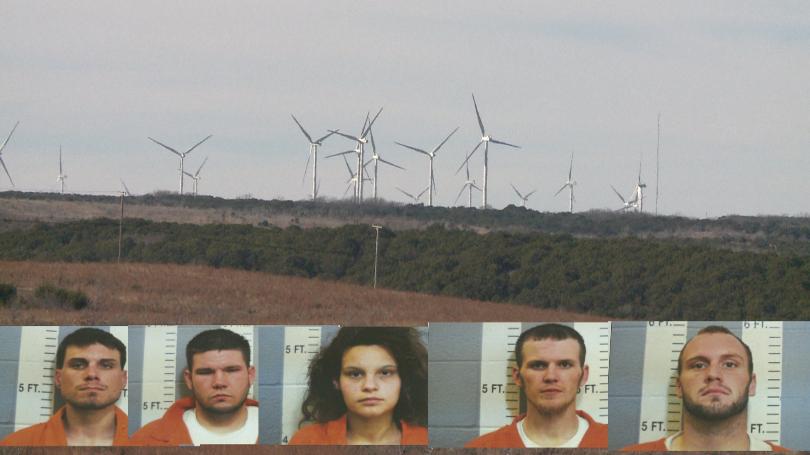Two Wind Farm thieves in jail—3 others on the run in southern Oklahoma ...
