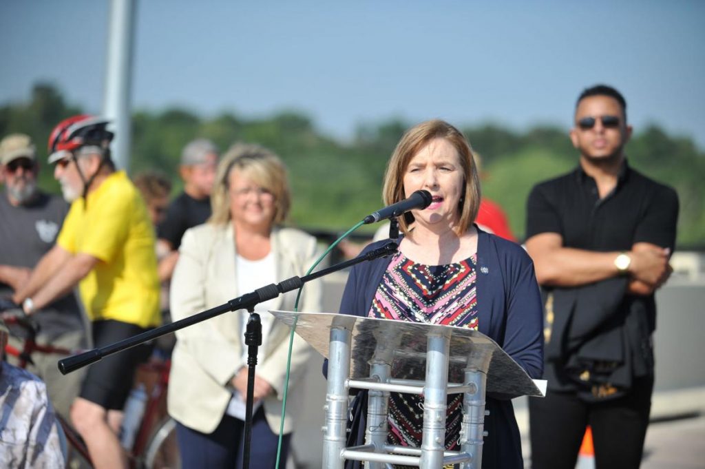 State legislators celebrate opening of new bridge at Lexington and ...