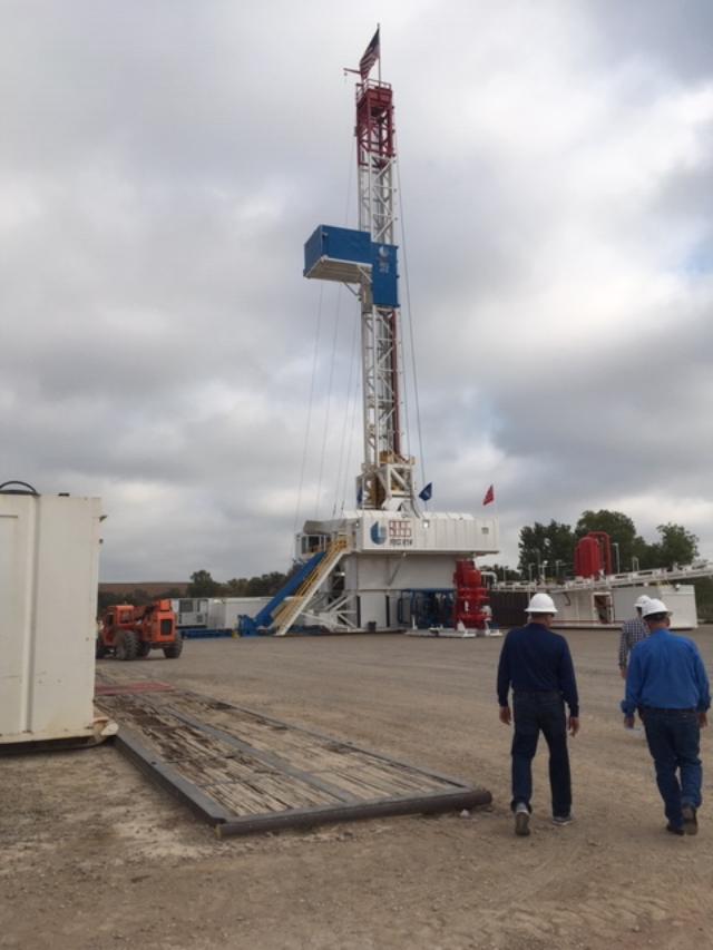 Unit Drilling Company unveils its latest high-tech drilling rig in OKC ...