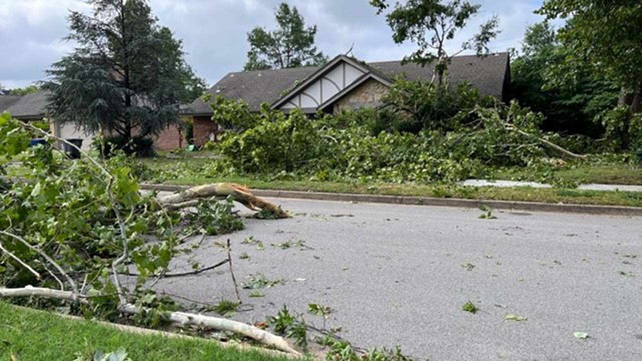 Tulsa’s June wind storm damage results in donations from PSO - Oklahoma ...
