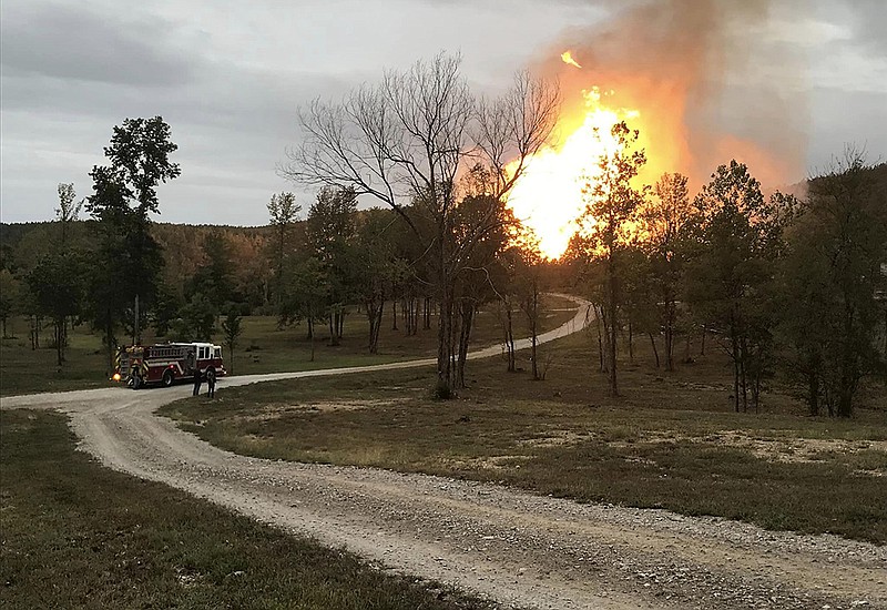 Enable Transmission gas line explodes in Arkansas - Oklahoma Energy Today