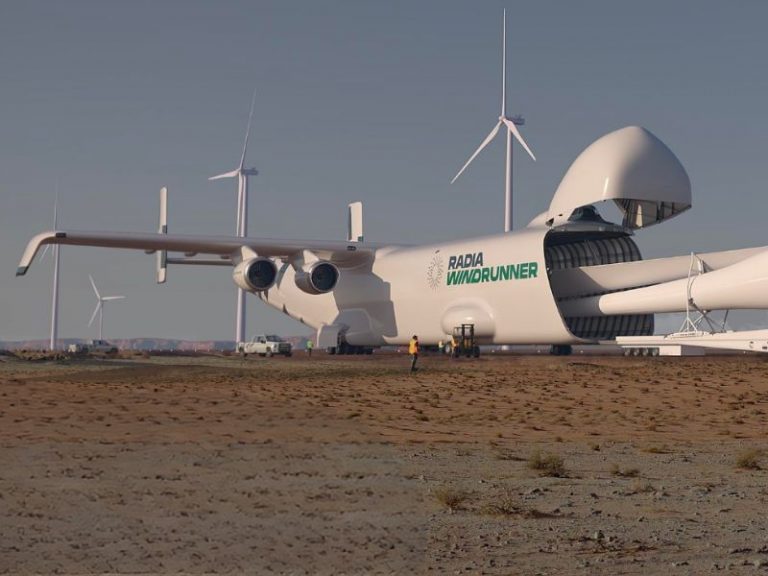 World’s largest aircraft to be built to carry wind turbine blades ...