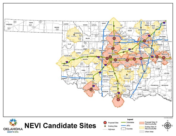 EV charging network to begin in Oklahoma - Oklahoma Energy Today
