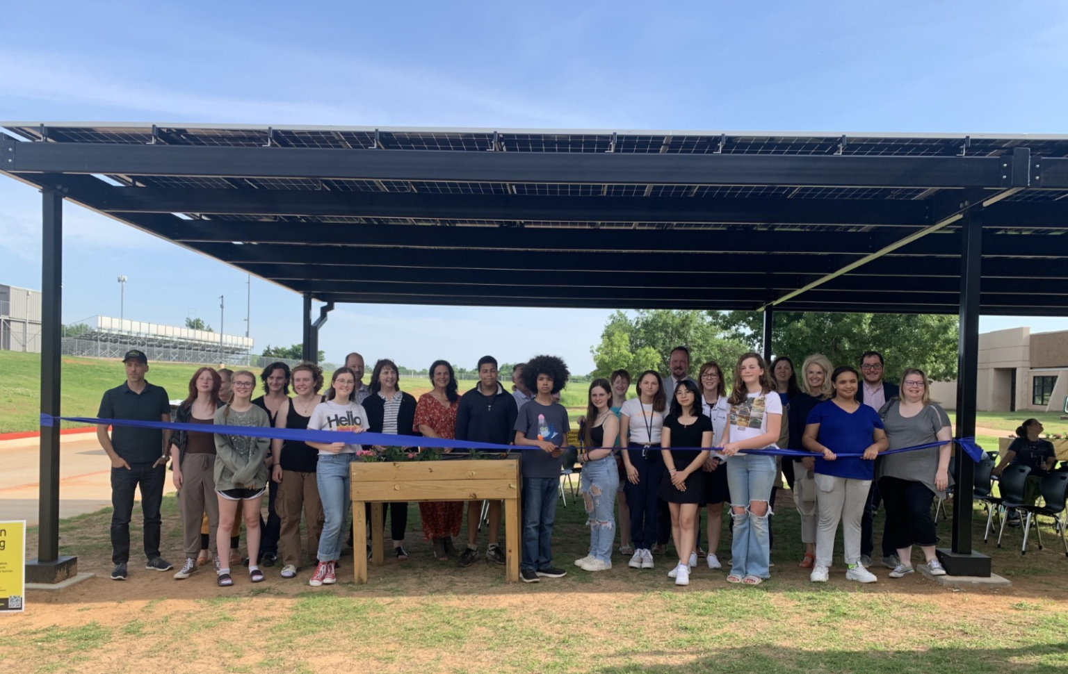 OGE helps dedicate solar panel for Norman school - Oklahoma Energy Today
