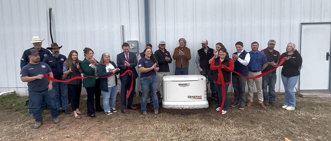 Depew Fire Department celebrates gas generator installation - Oklahoma ...